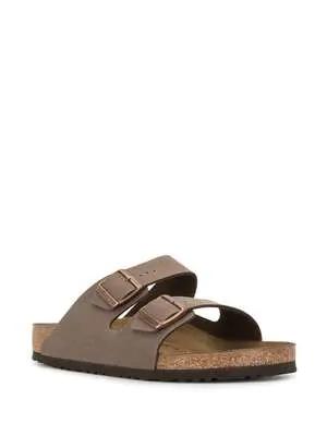 BIRKENSTOCK Arizona Flat Sandals - Brown