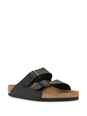 BIRKENSTOCK Arizona Flat Sandals - Black