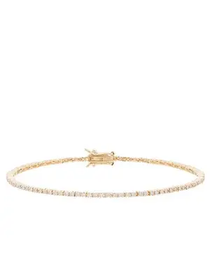 Mateo 14k Yellow Diamond Tennis Bracelet