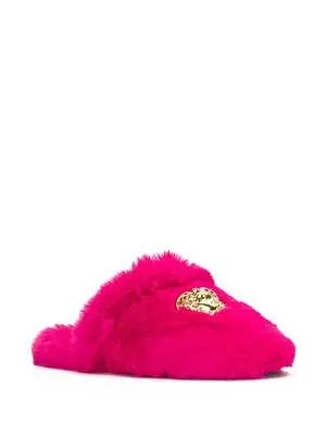 Versace Fluffy Medusa Slippers