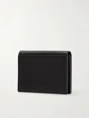 Saint Laurent Pebble-grain Leather Billfold Wallet