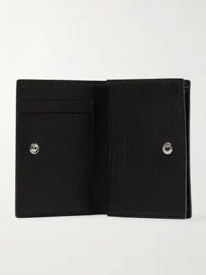 Saint Laurent Pebble-grain Leather Billfold Wallet