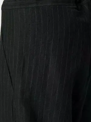 Y’s Pinstripe Wide-leg Trousers