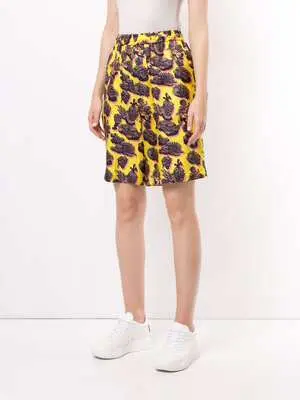 Stella McCartney Timothy Printed Silk Shorts