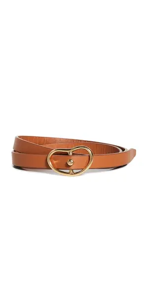 LIZZIE FORTUNATO Skinny Georgia Belt - Tan