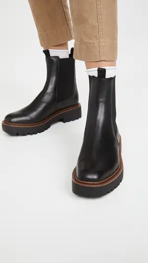 Sam Edelman Laguna Chelsea Boots - Black
