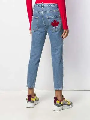 Dsquared2 Cropped Skinny Jeans