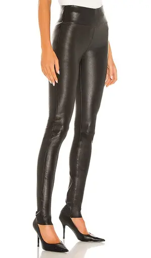 Sprwmn Ankle Legging With Inside Zip