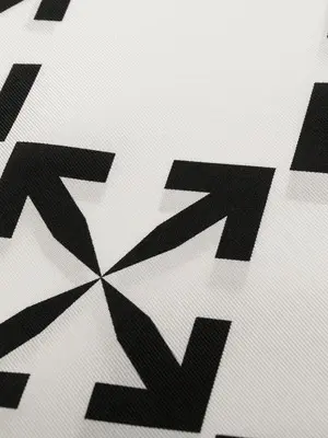 Off-White Off- Arrows Print Silk Pyjamas