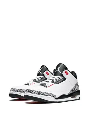 JORDAN Air 3 Retro Sneakers - White