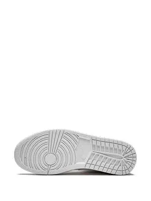 JORDAN Air 1 Mid Triple Sneakers - White