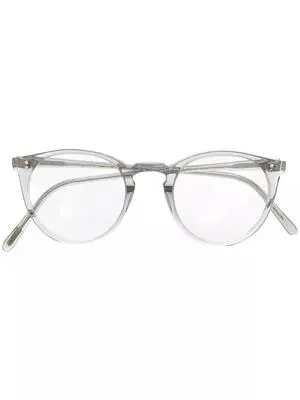 Oliver Spencer O'malley Round Frame Glasses - Neutrals