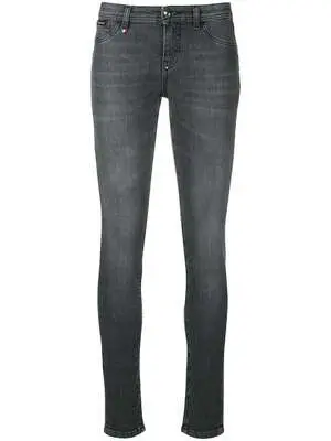 Philipp Plein Slim-fit Jeans - Grey