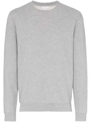 Sunspel Loopback Sweatshirt - Grey