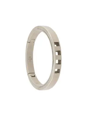 PARTS OF FOUR Sistema Punchout Bracelet - Silver