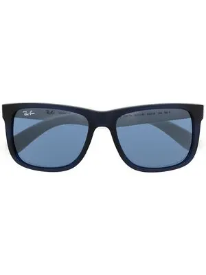 Ray-ban Justin Classic Rectangle Sunglasses - Blue