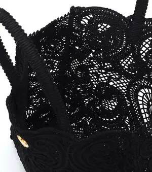 Dolce & Gabbana Beatrice Large Lace Tote