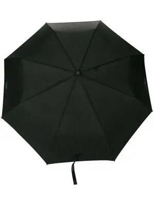 Moschino Pinstripe Umbrella - Black