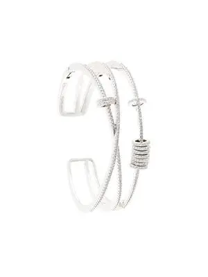 APM MONACO Piercing Sliding Rings Triple Cuff