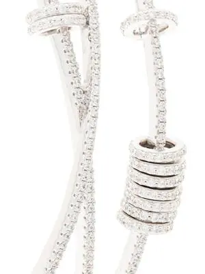 APM MONACO Piercing Sliding Rings Triple Cuff