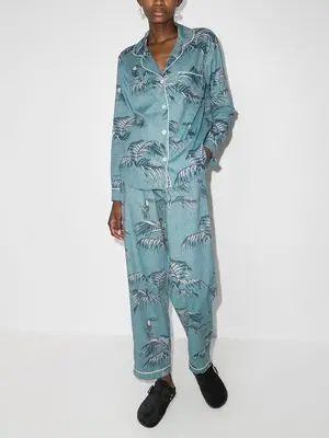Desmond & Dempsey Bocas Cotton Pyjama Set