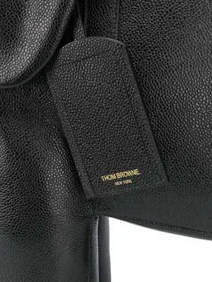 Thom Browne Elephant Bag In Pebble Grain Leather