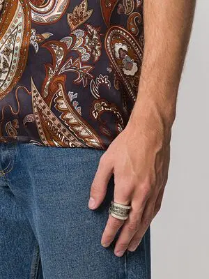 PARTS OF FOUR Chasm Diamond-band Ring