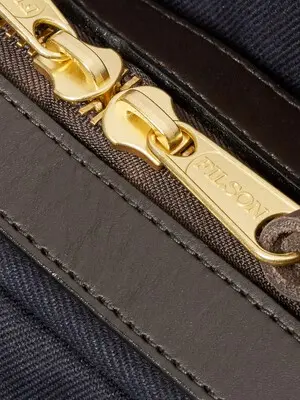 Filson Original Leather-trimmed Twill Briefcase