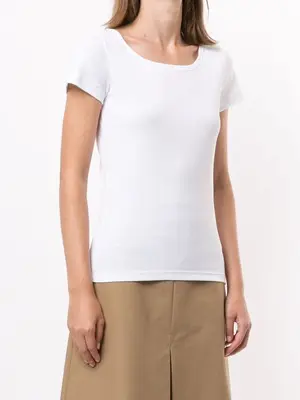 AGNÈS B. Le Chic Scoop Neck T-shirt