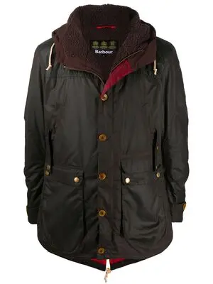 Barbour Game Waxed Parka Jacket