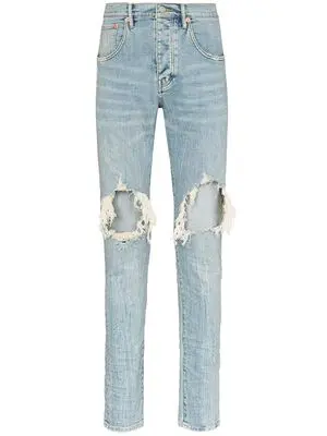 PURPLE BRAND Slim Fit Jeans - Blue