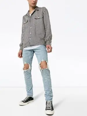 PURPLE BRAND Slim Fit Jeans - Blue