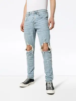 PURPLE BRAND Slim Fit Jeans - Blue