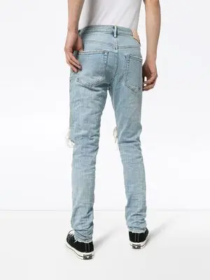 PURPLE BRAND Slim Fit Jeans - Blue