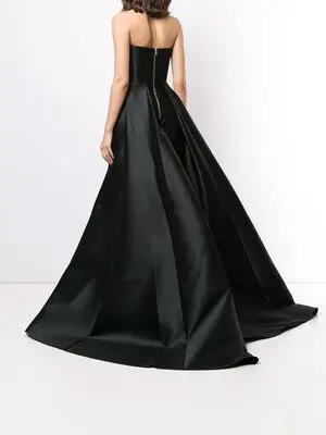 Alex Perry Denver Strapless Satin Gown