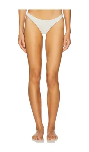 VIX PAULA HERMANNY Basic Cheeky Bikini Bottom - Firenze White & Eyelet