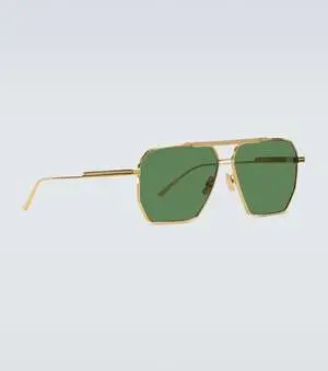 Bottega Veneta Metal-frame Sunglasses