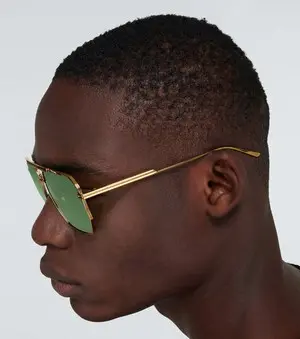 Bottega Veneta Metal-frame Sunglasses