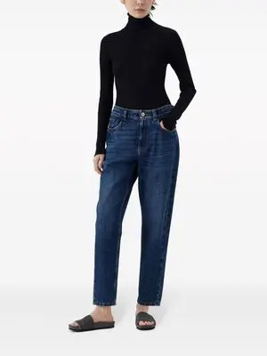 Brunello Cucinelli Roll-neck Ribbed Jumper