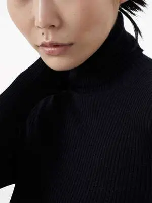 Brunello Cucinelli Roll-neck Ribbed Jumper