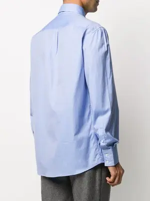Brunello Cucinelli Plain Button Shirt
