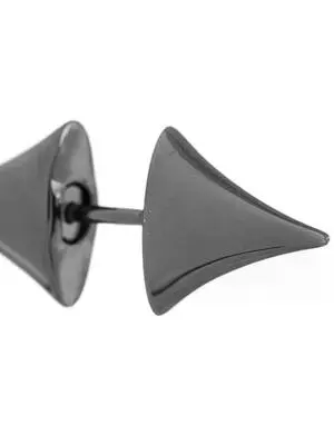 SHAUN LEANE Rose Thorne Medium Bar Earring - Metallic
