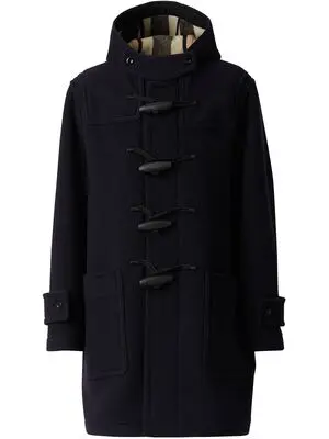 Burberry Check-lined Duffle Coat