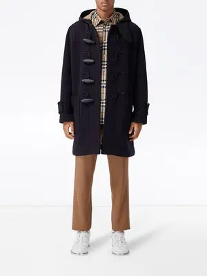 Burberry Check-lined Duffle Coat