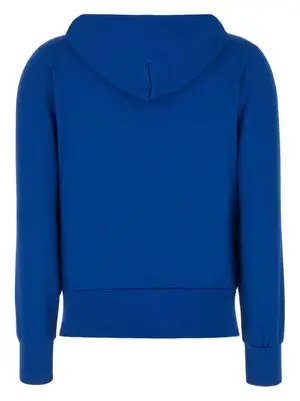 Play Comme Des Garcon Zip-up Hoodie - Blue