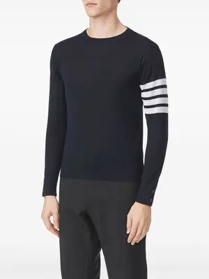 Thom Browne 4-bar Wool Jumper - Blue
