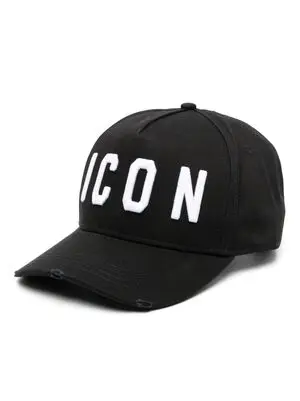 Dsquared2 Icon Embroidered Baseball Cap - Black