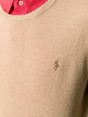 Polo Ralph Lauren Embroidered Logo Cashmere Pullover