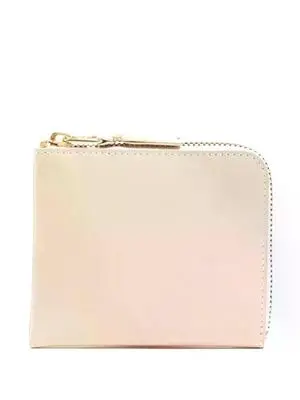 Comme Des Garçons Leather Wallet - Neutrals