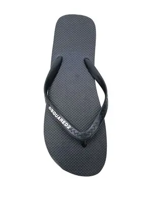 Dsquared2 Logo Flip Flops